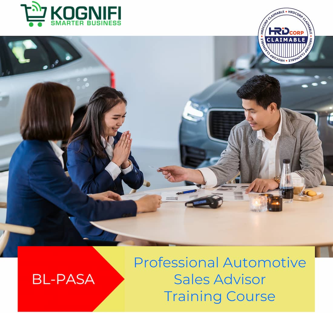 Kursus Latihan Penasihat Jualan Automotif Profesional | Kognifi